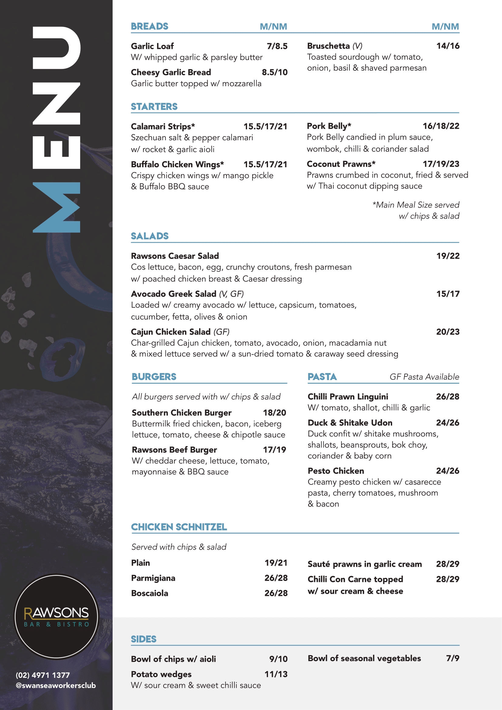 Dining | Swansea Workers Club